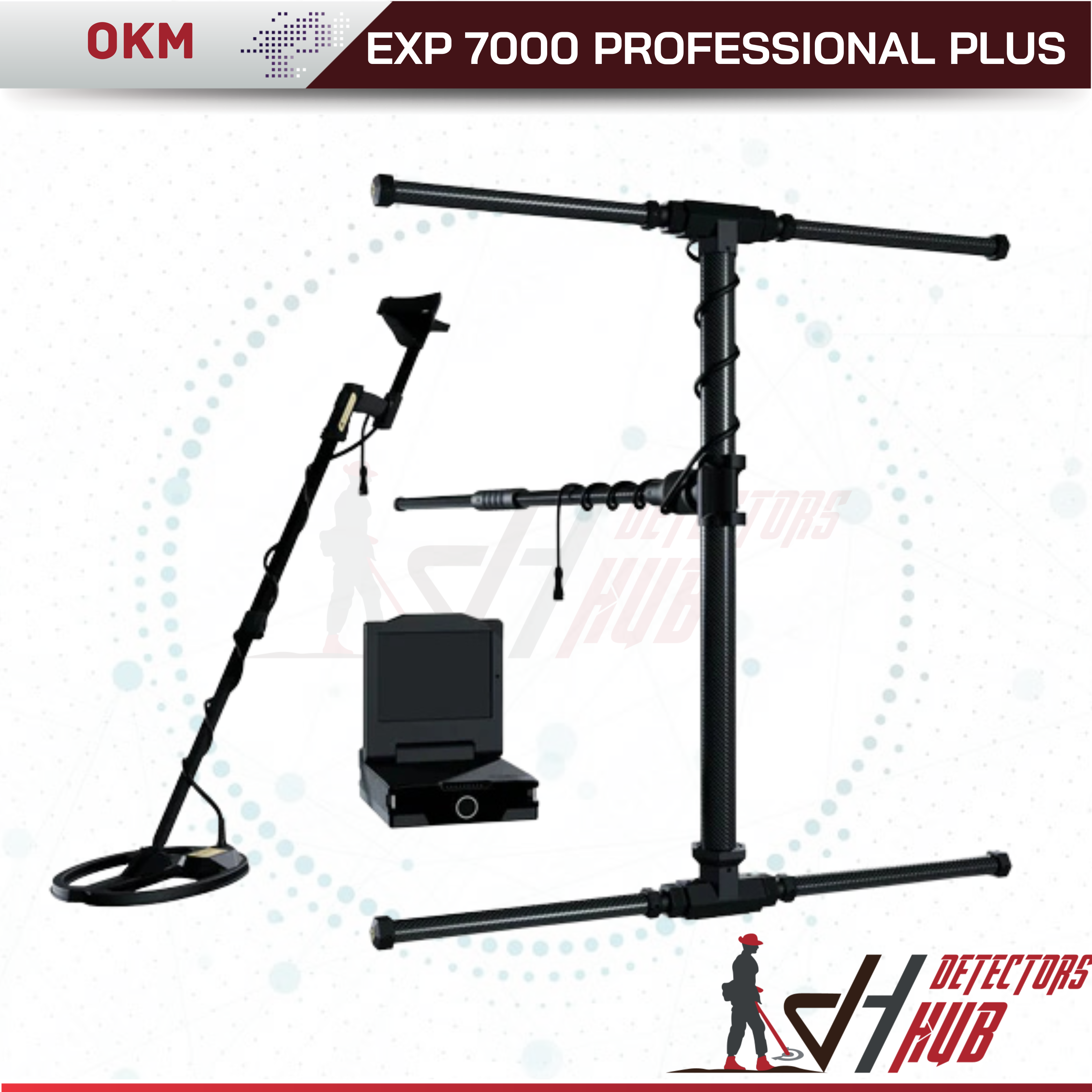 OKM eXp 7000 Pro Plus 3D Ground Scanner & Multi-Mode Detector– DetectorsHub