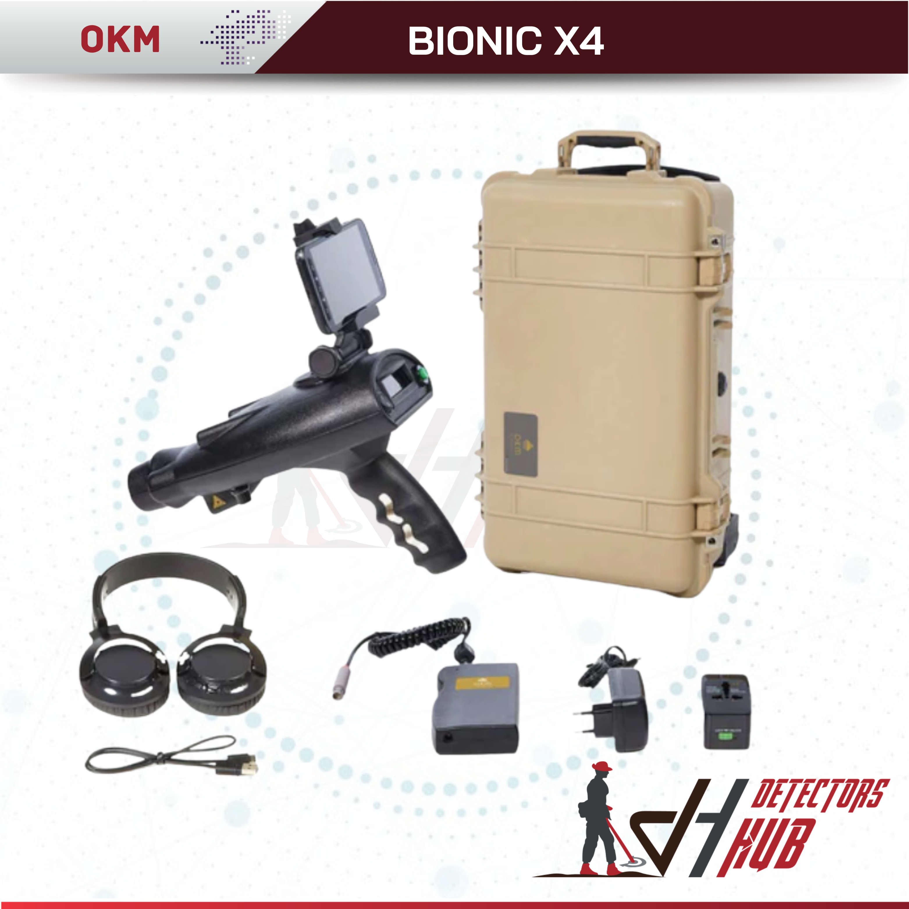 OKM Bionic X4 Metal Detector– DetectorsHub