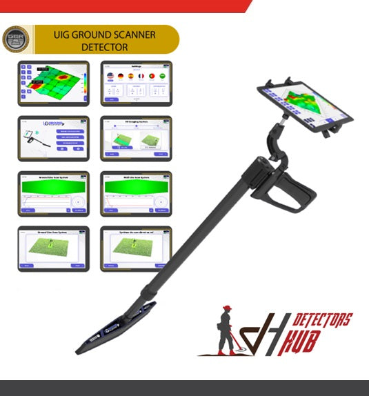 UIG Ground Scanner 3D Metal Detector